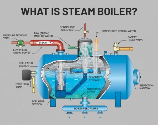 What Is Steam Boiler?- Definition, Working, and Types - Indian Boilers.com